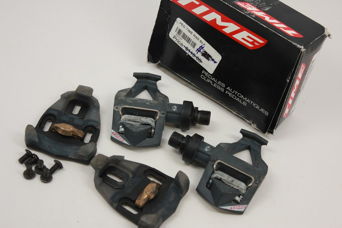 Time RSX First Clipless Pedals w/Cleats: Used - Bike Recyclery