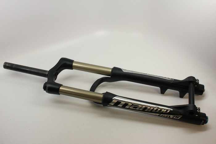 Manitou Travis Suspension Fork: 150mm(?), 20mm, 1 1/8" 26" - Bike Recyclery