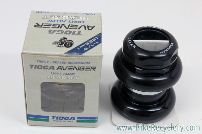 NIB/NOS Tioga Avenger Headset: 1 1/8" Threaded - Triple Sealed - 28.6mm ...