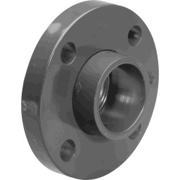 1 1/4" PVC Flange, Schedule 80, Loose Ring, Spig - PVCFittingsDirect.com