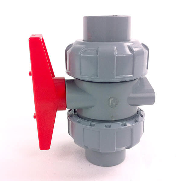 1" CPVC True Union Ball Valve - Socket / Viton - PVCFittingsDirect.com