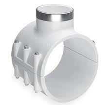 4" x 2" Schedule 40 PVC Saddle Clamp 466E-420 - PVCFittingsDirect.com