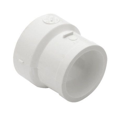 3" DWV PVC No-Hub Adapter D119-030 - PVCFittingsDirect.com