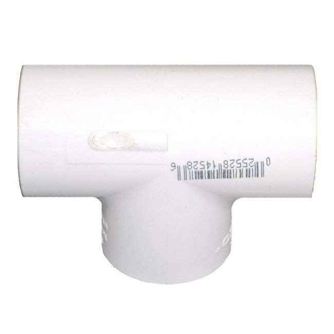 10" Schedule 40 Fabricated PVC Tee Socket 401-100F - PVCFittingsDirect.com