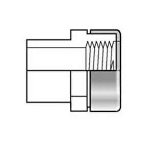 3/4" Sch 40 PVC SR Spigot Female Adapter - Spig x SR Fipt 478-007SR ...