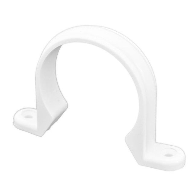 2" PVC 2-Hole Pipe Strap (STRP-020) - PVCFittingsDirect.com