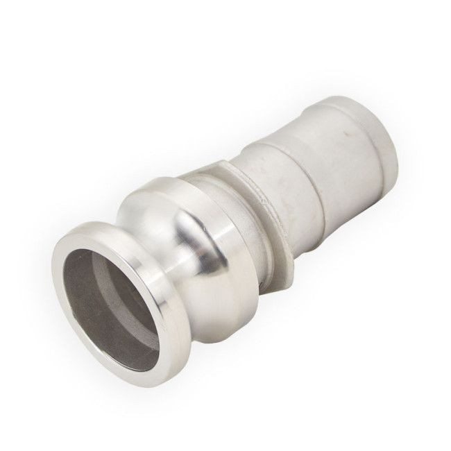 2" Flui-PRO 316 SS Camlock Fitting - Male Camlock x Hose Shank (FP-SS-E ...