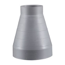 8" x 6" PVC DUCT AirTech Concentric Reducer Coupling S x S (1006 04S ...