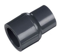 1 1/2" x 1 1/4" Reducer Coupling Slip x Slip PVC Fitting Schedule 80 ...