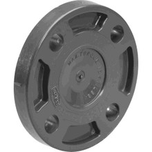 8" PVC Flange, Schedule 80, Blind - PVCFittingsDirect.com