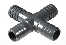 3/4" Cross Insert Fitting - PVCFittingsDirect.com