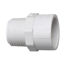 1 1/2" x 1 1/4" Reducing Male Adapter Mipt x Slip PVC Fitting Schedule ...