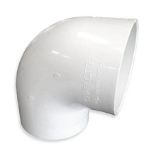12" Class 125 PVC Elbow 90 SxS C606-120 - PVCFittingsDirect.com