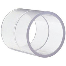 2-1/2 inch Clear PVC Coupling 429-025L - PVCFittingsDirect.com