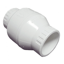 6" PVC Swing Check Valve - Socket (S1520-60) - PVCFittingsDirect.com