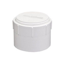 8" x 8" DWV PVC Fitting Cleanout w/ Countersunk Plug D8508 ...