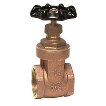 1" IPS Brass Gate Valve - 01718501K - PVCFittingsDirect.com