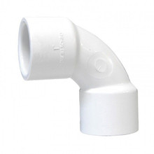 1" Sch 40 PVC 90 Sweep Elbow Soc 406-010SW - PVCFittingsDirect.com