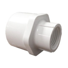 6" x 4" Sch 40 PVC Reducing Female Adapter - Soc x Fipt 435-532 ...