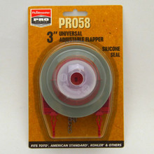 Fluidmaster Universal 3" Adjustable Toilet Flapper PRO58 ...