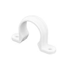 1" PVC 2-Hole Pipe Strap (STRP-010) - PVCFittingsDirect.com