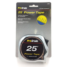 25' Pro-Grade Power Tape Measure w/ Fractional Readout ...