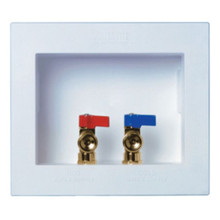 IPS Water-Tite DU-ALL™ Dual Drain Washing Machine Outlet Box - 1/2" PEX ...