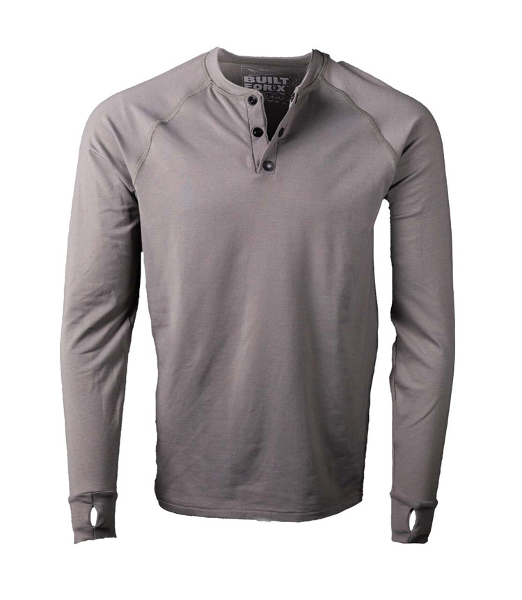FirstSpear Long Sleeve Mens Base Henley Shirt