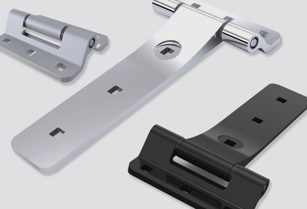 Extruded Aluminum Hinges & Bar Locks