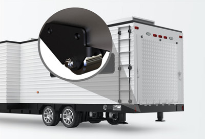 Austin Hardware drag wheels prevent ramp door damage when bottoming out