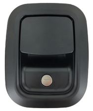 TriMark - Handle, paddle, lh, blk, flush mnt. Key #1022 - Austin ...