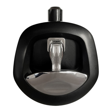 3-point black/chrome T-Handle, No Cylinder, Fat Roller - Austin ...