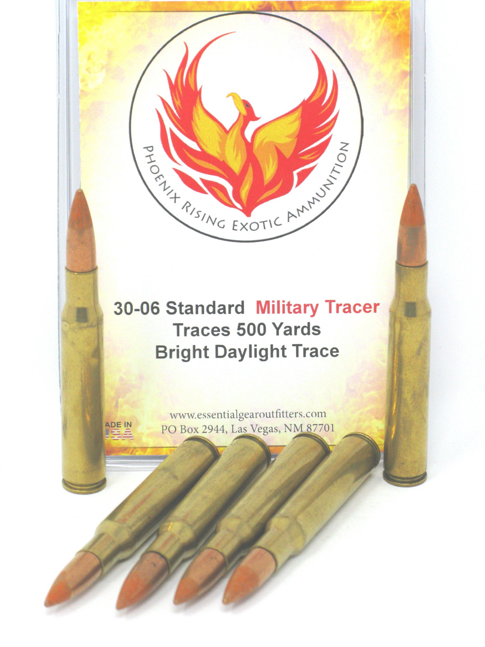Phoenix Rising Ammo | .30-06 Phoenix Rising Red StandardTracer Ammunition