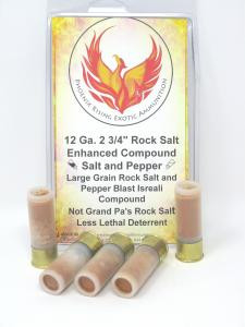 Phoenix Rising Ammo | 12 Gauge 2 3/4" Rock Salt and Pepper Ammunition