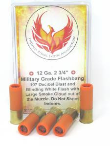 Phoenix Rising Ammo | 12 GAUGE 2 3/4" FLASH BANG MILITARY GRADE SHOTGUN ...