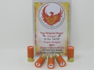 Phoenix Rising Ammo | 12 GAUGE 1 1/2" MINI DRAGON'S BREATH AMMUNITION