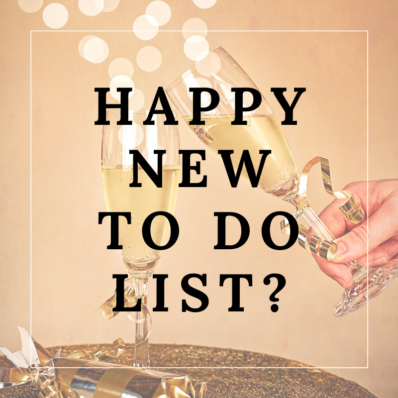 Happy New To Do List! - Angel Wings Holistics
