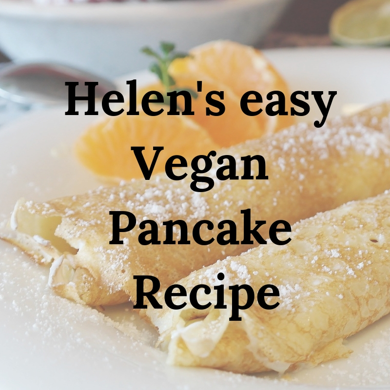 Helen's Vegan Pancake Recipe - Angel Wings Holistics