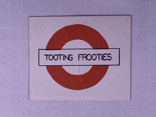 Kirsty MacColl The Drug Addix Tooting Frooties Sticker Original Circa ...