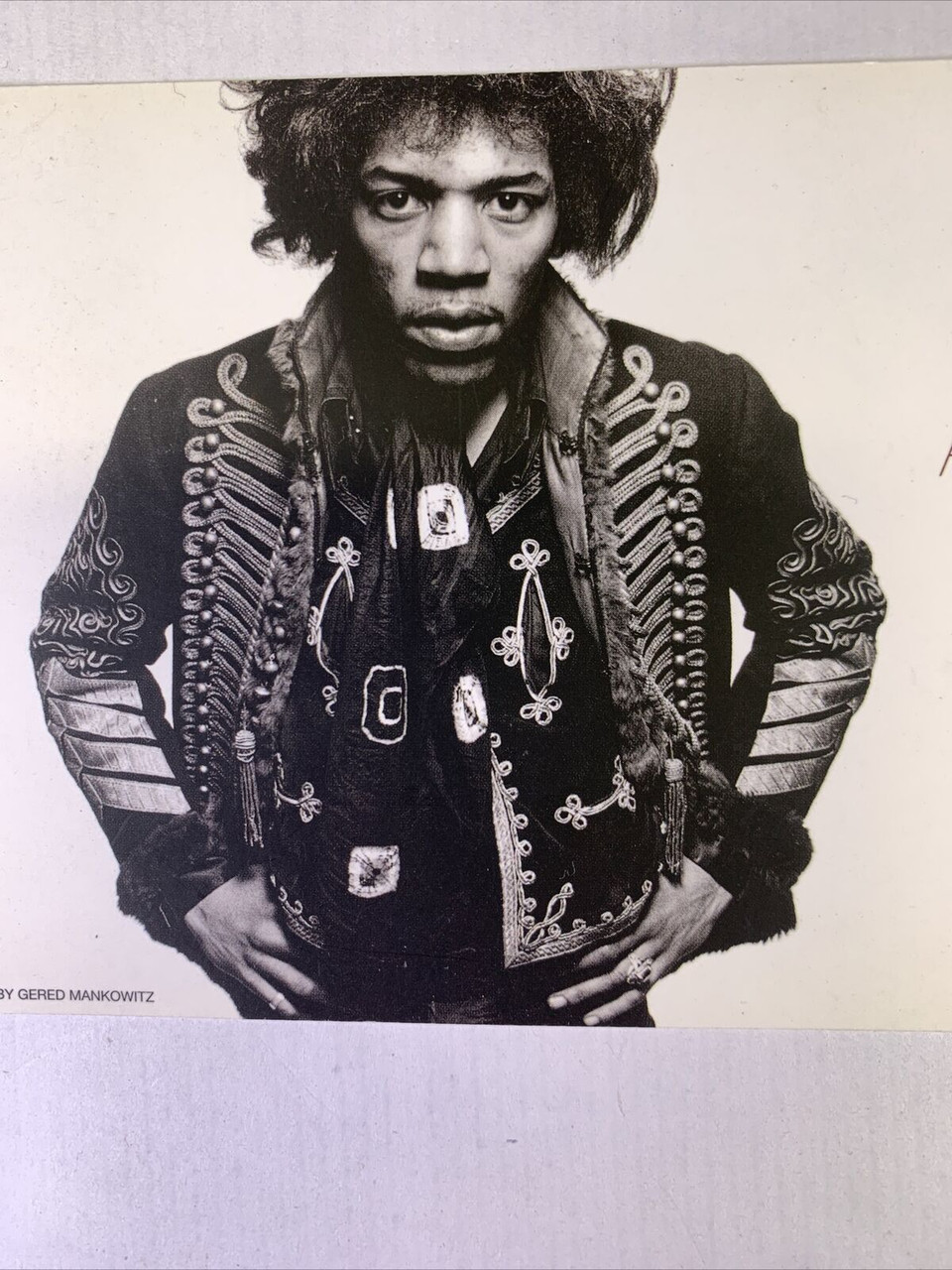 Jimi Hendrix Flyer Original Promo Blink Gallery Photographic Exhibition ...