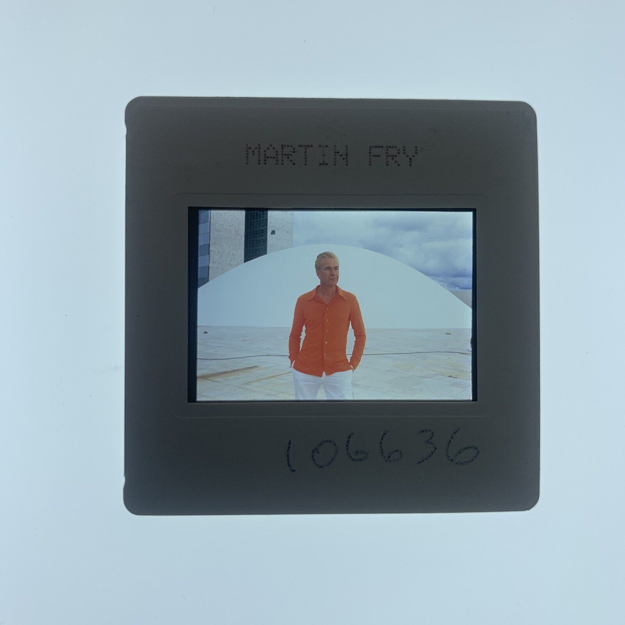 ABC Martin Fry Transparency Positive Photographic Slide Orig Promo ...