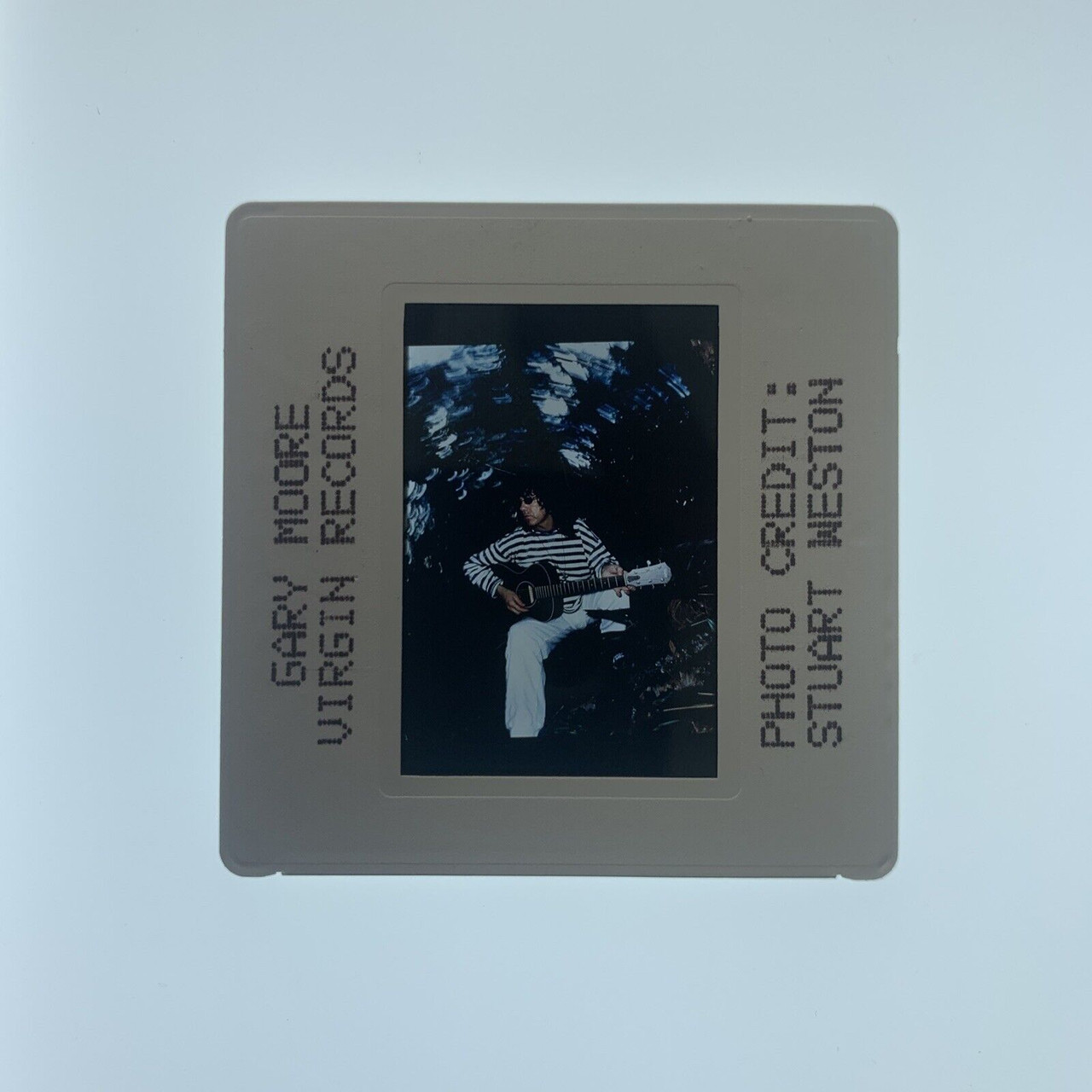 Gary Moore Transparency Positive Photographic Slide Orig Virgin Records ...