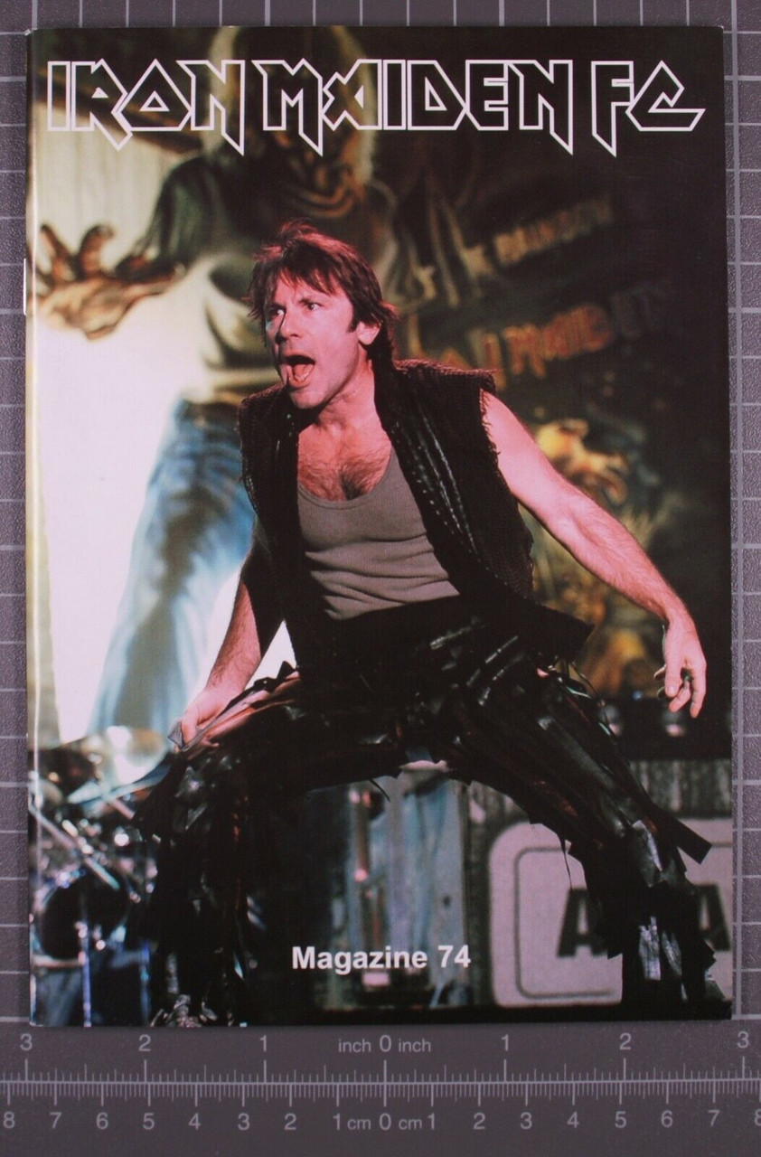 Iron Maiden Magazine Official Fan Club Original No. 74 Including ...