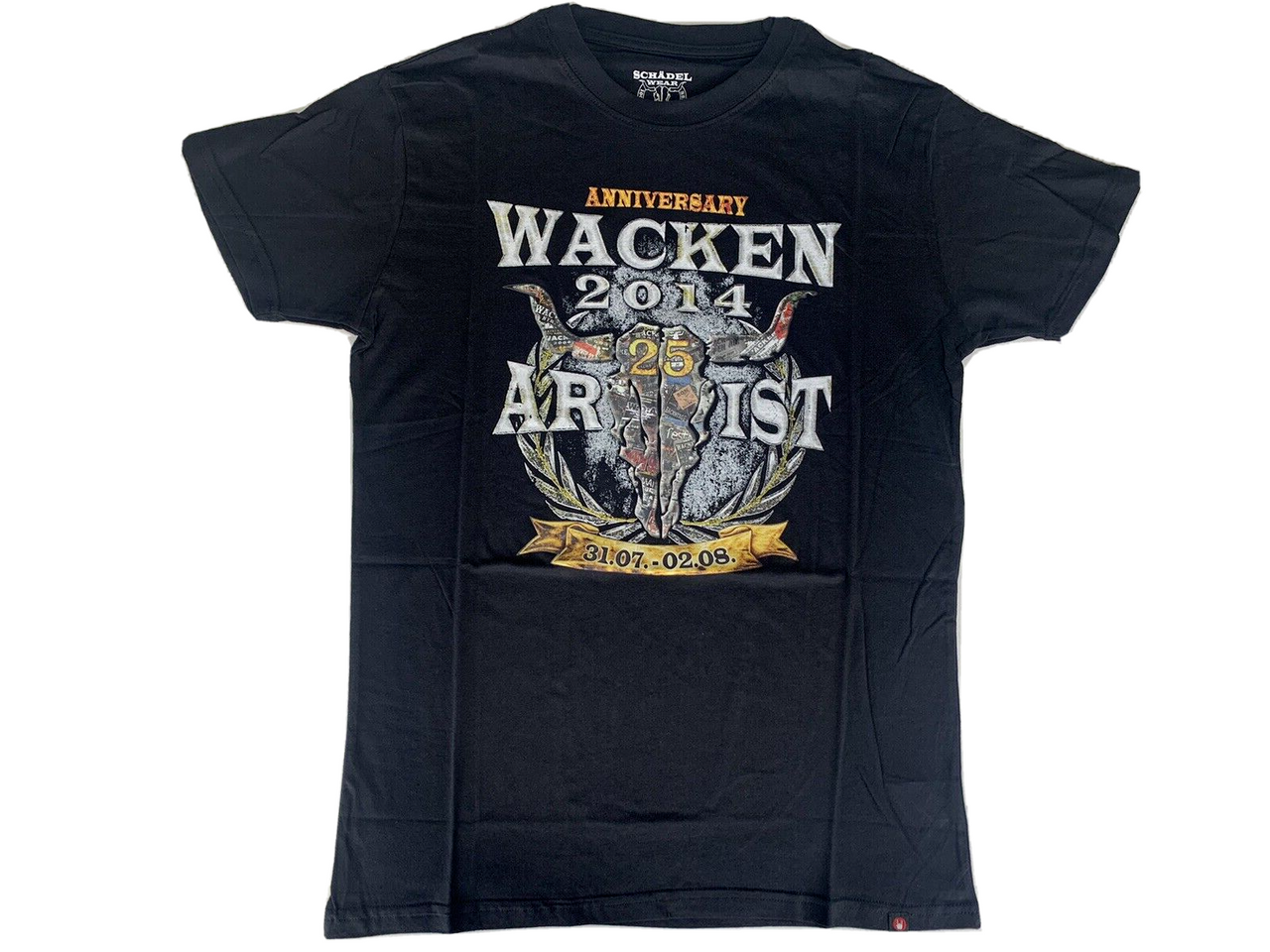 Slayer Motorhead Wacken Shirt Artist Crew only Original 25th ...