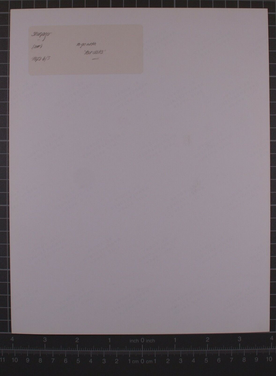 Marillion Fish Photograph Original Official EMI Records Promotion ...