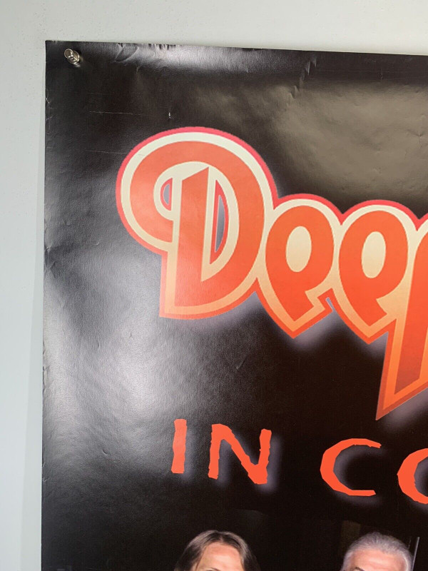 Deep Purple Poster Original Promo Hammersmith London 2002 ...