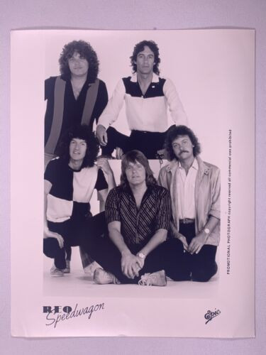 Reo Speedwagon Photo Vintage Official Epic Promo Circa 1980s ...