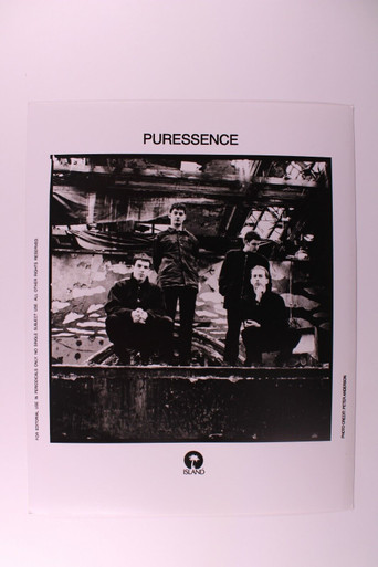 Puressence Photo Original Island Promo Circa 90's - RockMemorabilia.com