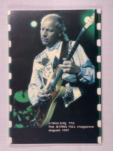 Jethro Tull Fan Magazine + Flyer Original A New Day #59 1997 ...