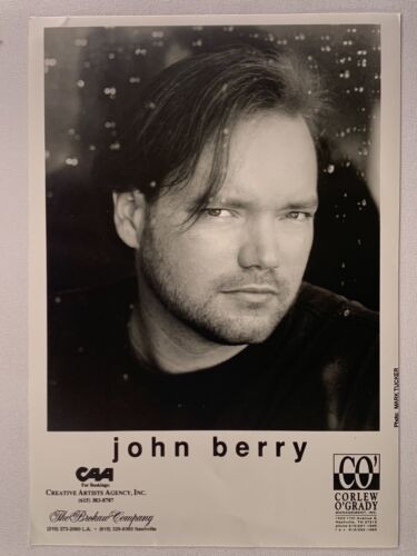 John Berry Photo Original CAA Corlew O'Grady Promo Circa Mid 1990s ...